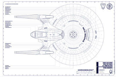 Star Trek Blueprints: U.S.S. Midway NCC-20345 Chariot Class Starship