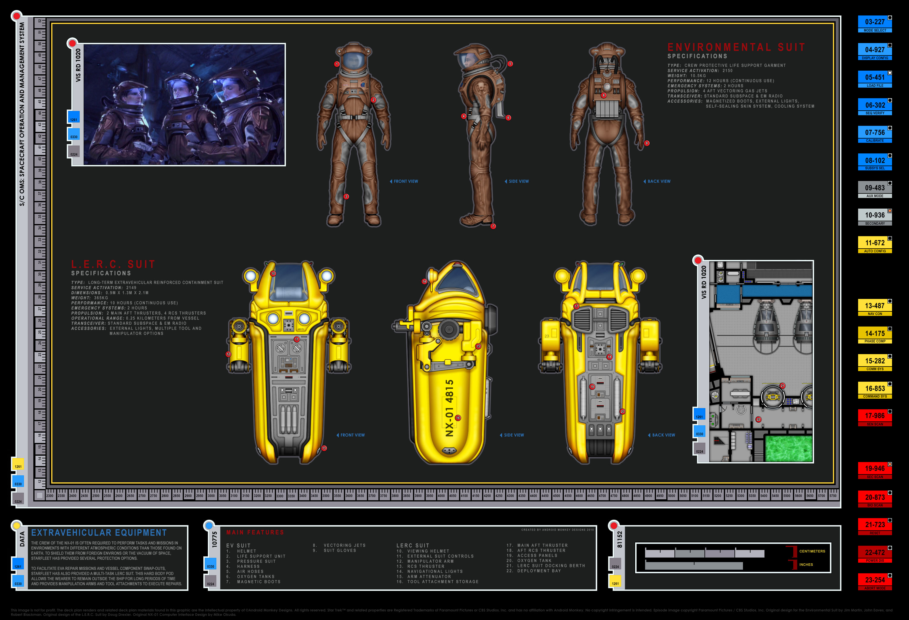 Star Trek Blueprints: Enterprise NX-01 Deck Plans