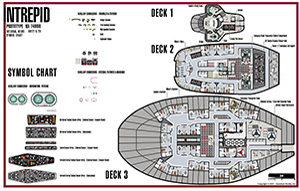 Star Trek Blueprints: U.S.S. Intrepid NX-74600