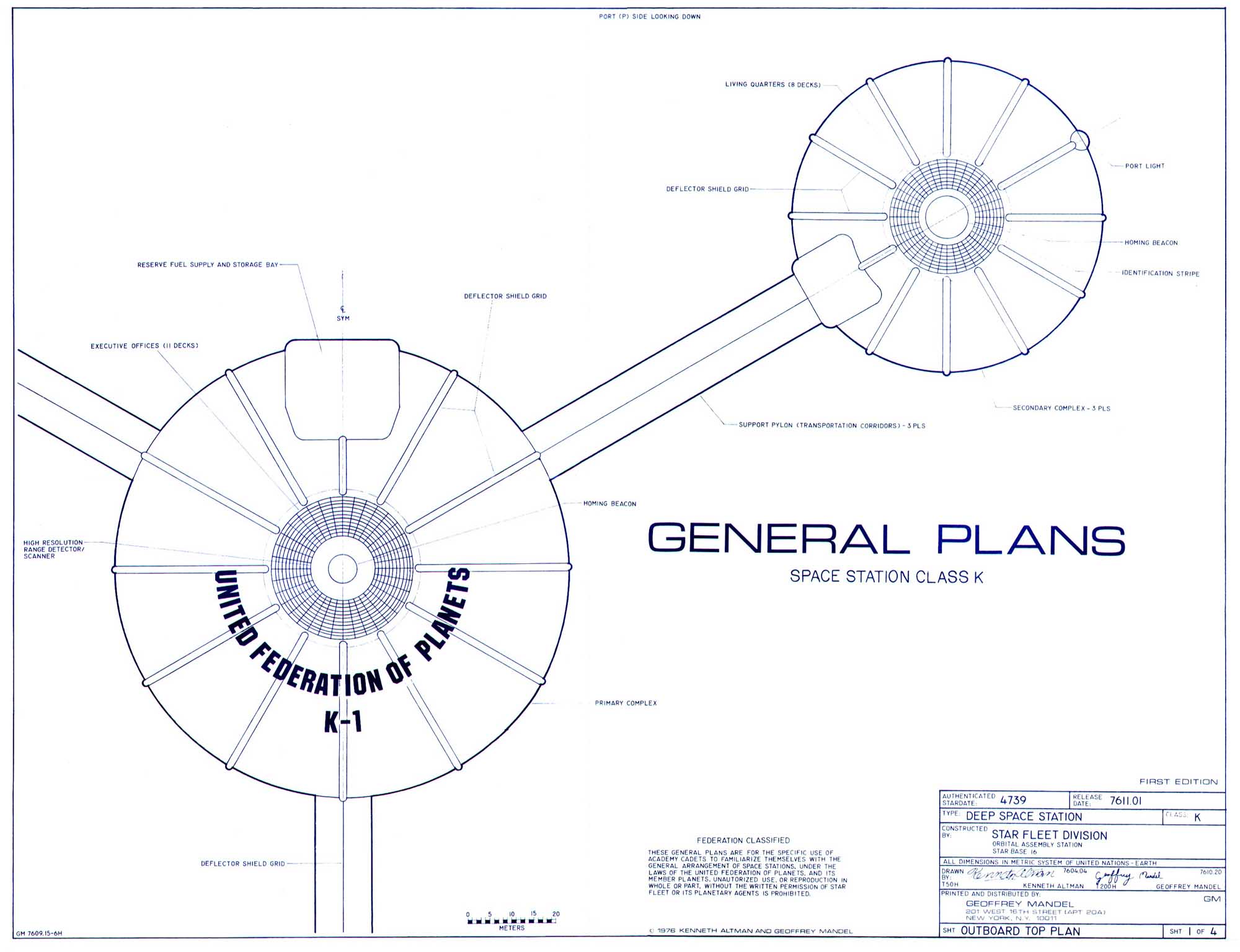 Star Trek Blueprints: Space Station K-7