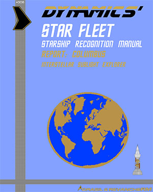 Star Fleet Starship Recognition Manual: Columbus: Interstellar Sublight ...