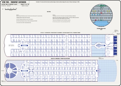 Transport Containers [TOS] Profile, Cutaway, and Deck Plans