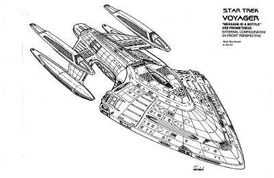 Star Trek Blueprints: U.S.S. Prometheus NCC-59650 Development Report